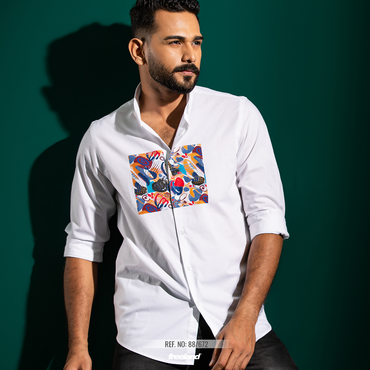 DIGITAL PRINT CASUAL SHIRT @freeland.com.bd