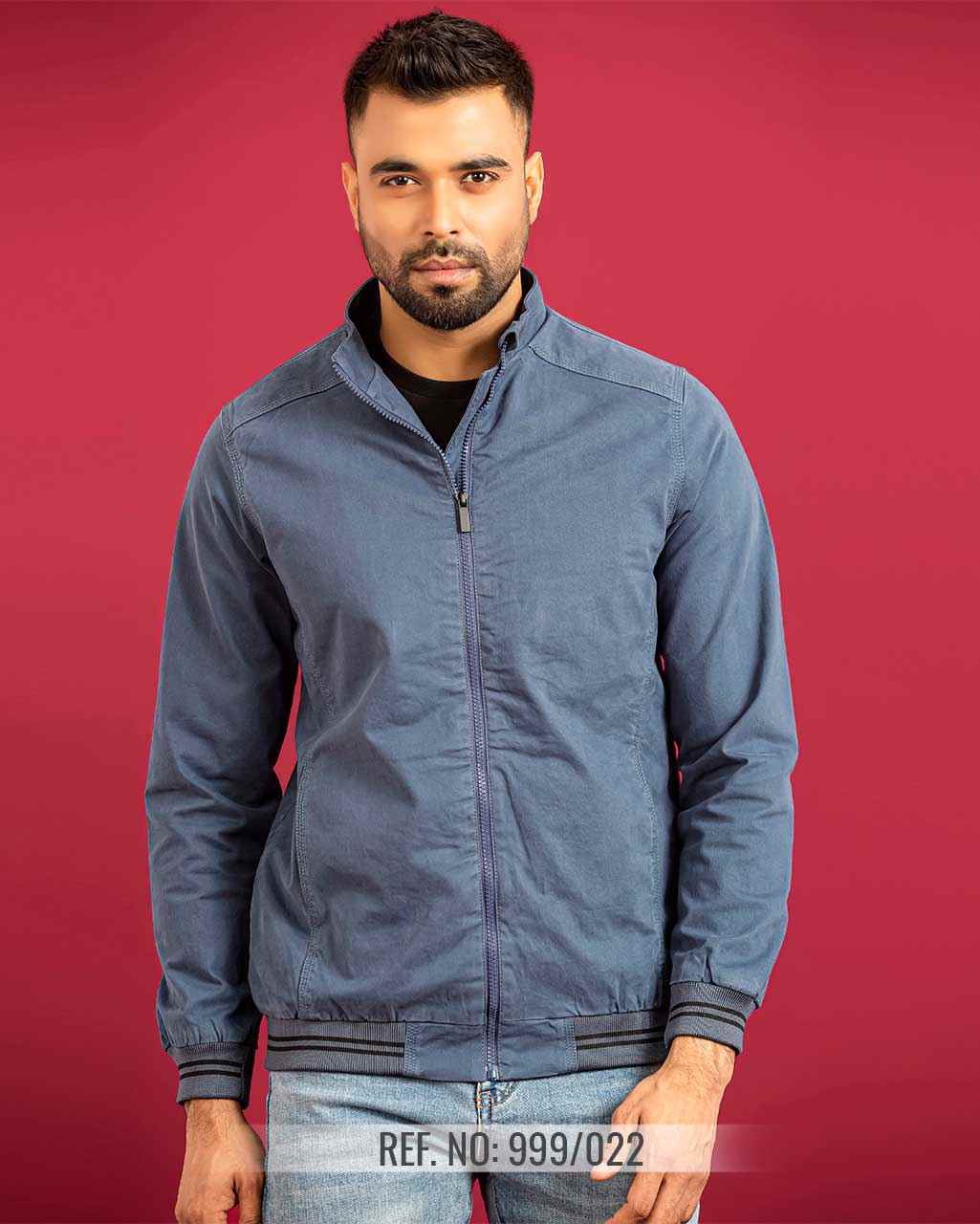 DESIGN SLIM FIT JACKET @freeland.com.bd